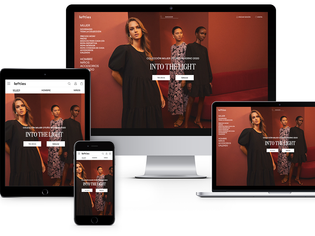 Lefties lanza su nueva web en España y Portugal con venta online ...